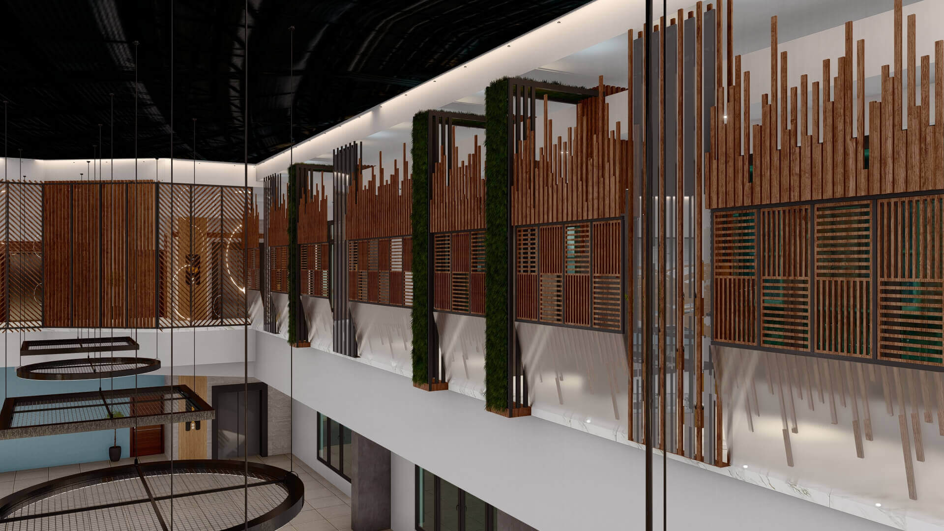 UGC Office corridor design - SPACE Design 9020